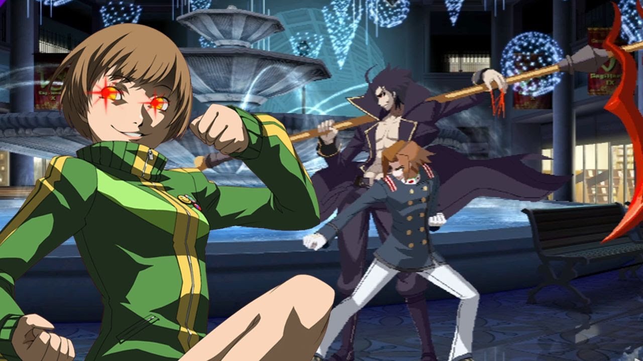 CHIE IS A DEMON!!! - Blazblue Cross Tag Battle Matches - YouTube