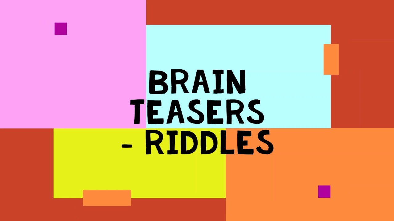 Brain Teasers - Riddles for English Learners 1 (5th grade) - YouTube