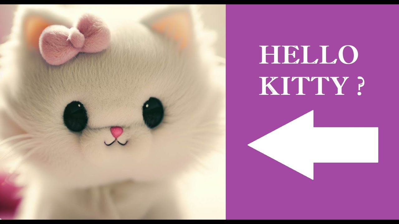 What If Artificial Intelligence Reimagine Hello Kitty ? - YouTube