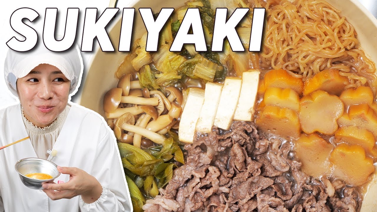 Easy Sukiyaki Recipe: Authentic Japanese Comfort Food at Home 🍲 | Aoi's ...