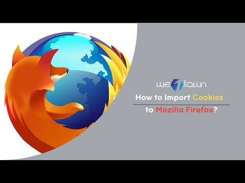 How to Import Cookies to Mozilla Firefox? - YouTube