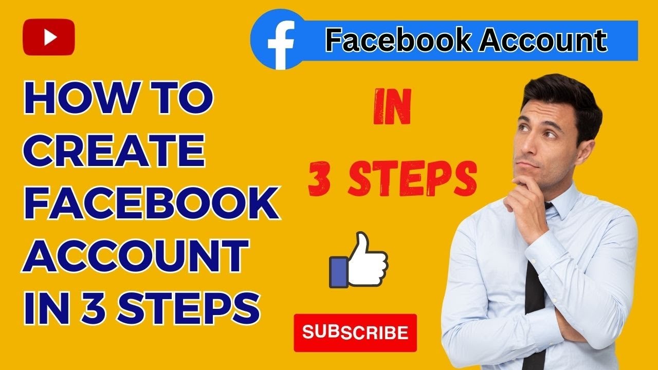 HOW TO CREATE FACEBOOK ACCOUNT IN A VERY EASY WAY - YouTube