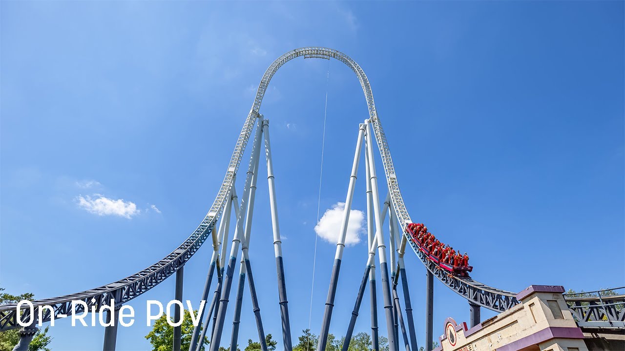 Stealth at Thorpe Park - POV - Front Row - 4K - 2023 - YouTube