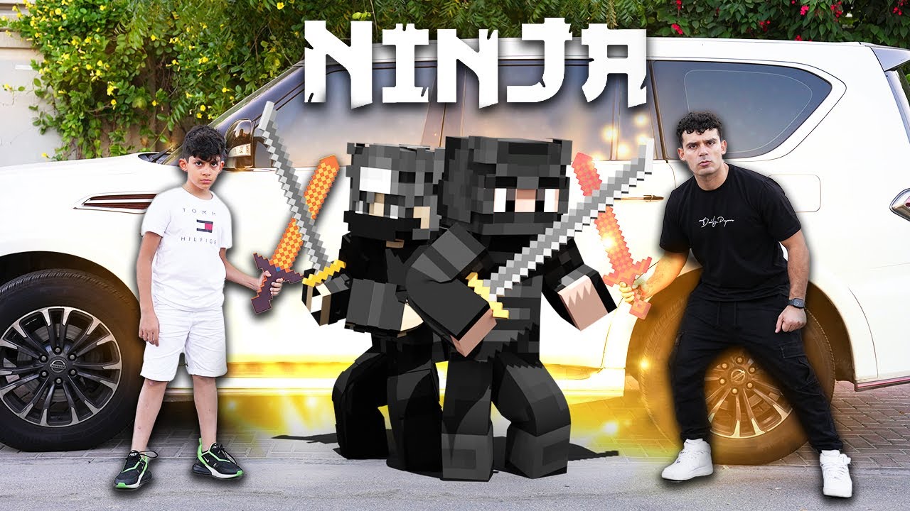 Jason and Alex vs Ninja Warriors in Minecraft Animation - YouTube