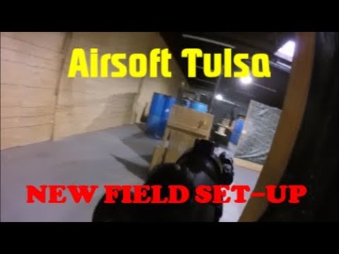 NEW FIELD SET-UP | Airsoft Tulsa Indoor Field | 2/10/18 - YouTube