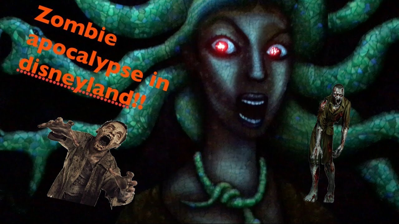 Zombie Apocalypse in Disneyland Ride - MYSTIC MANOR ZOMBIE - YouTube