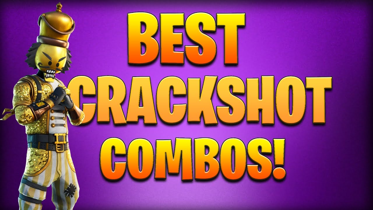 All Of The Best Fortnite Combos For The CRACKSHOT Skin (GOLDEN VARIANT ...