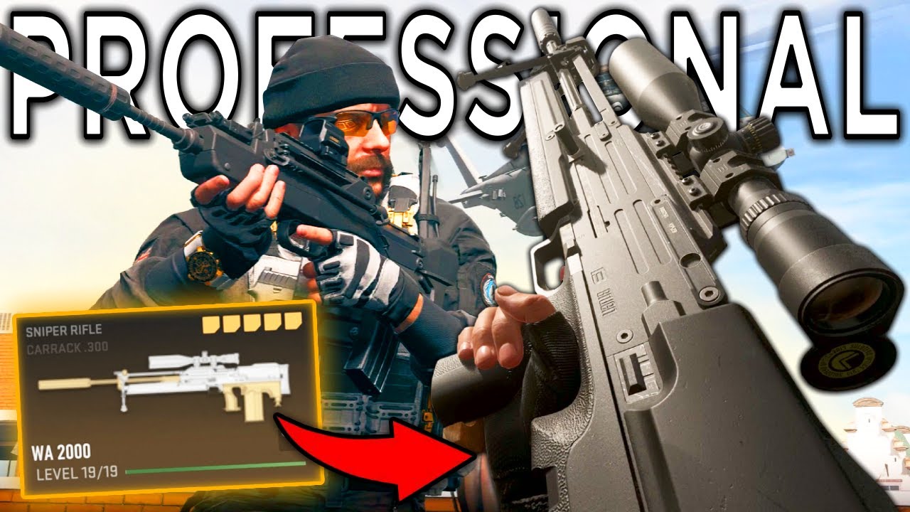 Only a PROFESSIONAL uses this SNIPER - WA2000 & FAMAS in Warzone 2 ...