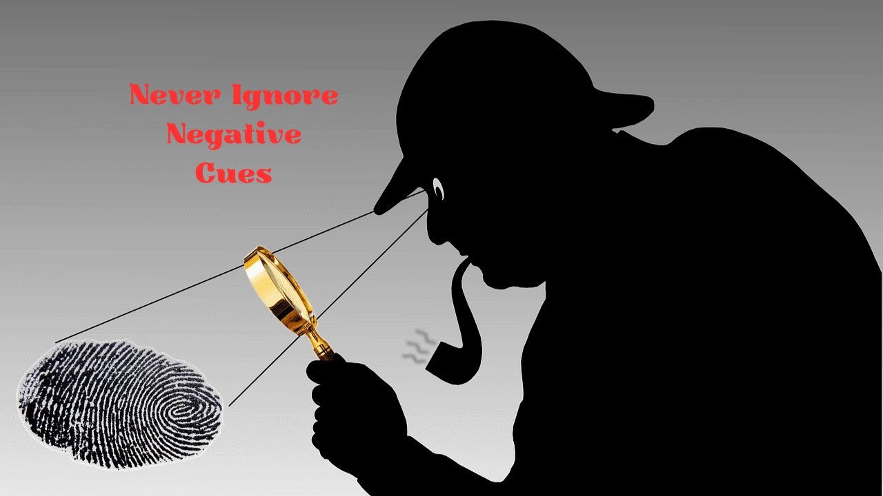 Never Ignore Negative Cues. #negative #life - YouTube