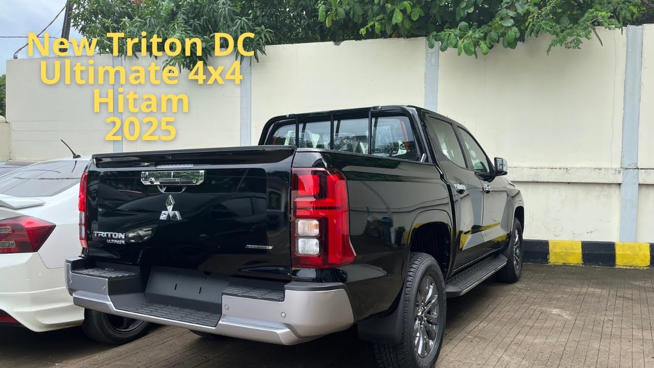 NEW TRITON DC ULTIMATE AT 4x4 warna HITAM Tahun 2025 #tritonultimate ...