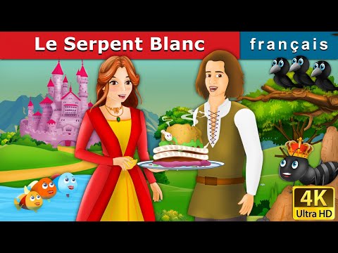 Le Serpent Blanc | White Snake in French  | Histoire Pour Les Petit | Contes De Fées Français