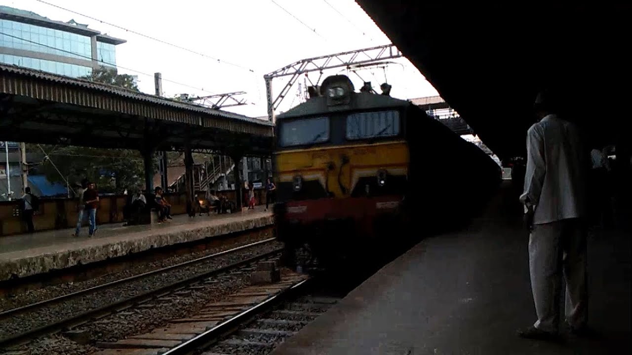 Kalyan WCAM-2P blasting off with Pragati Express - YouTube