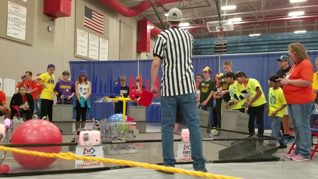 First Robotics Match Mason - YouTube
