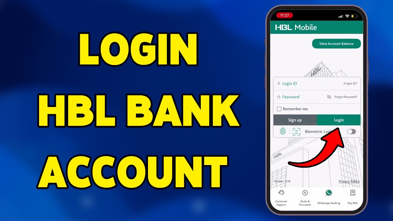 How To Login HBL Bank Account 2025 | Sign In & Access Your HBL Online ...