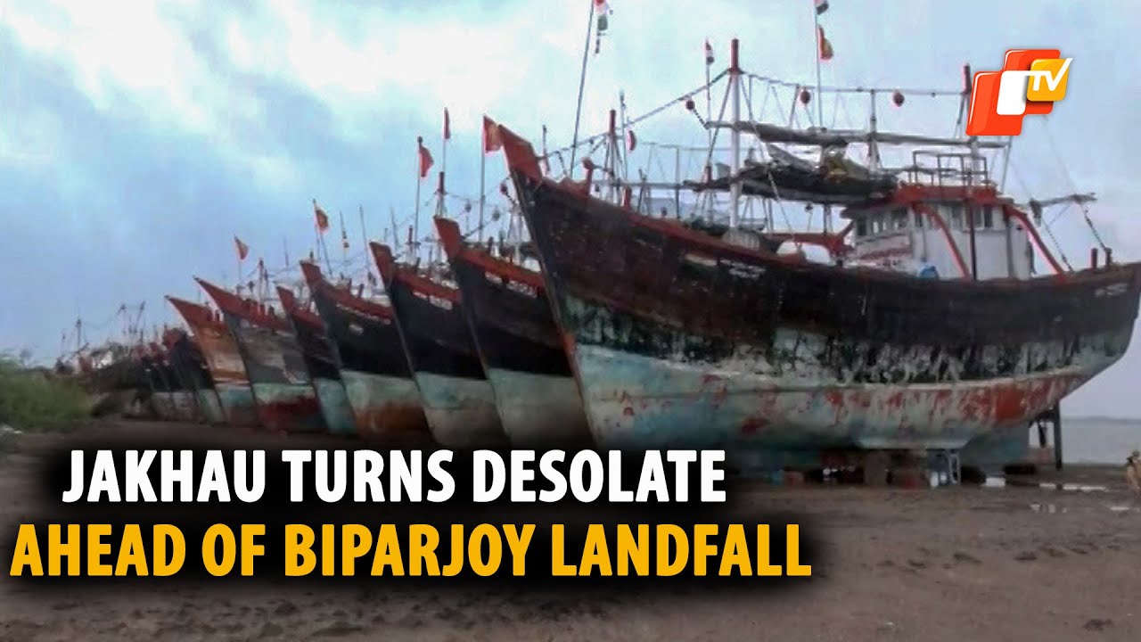Gujarat's Busy Jakhau Port Turns Lifeless Ahead Of Cyclone Biparjoy ...