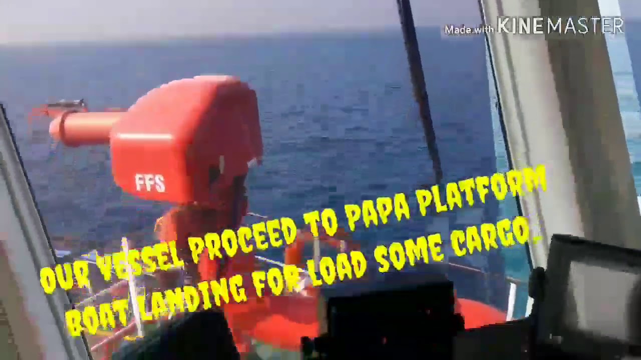 proceed to papa platform boat landing - YouTube
