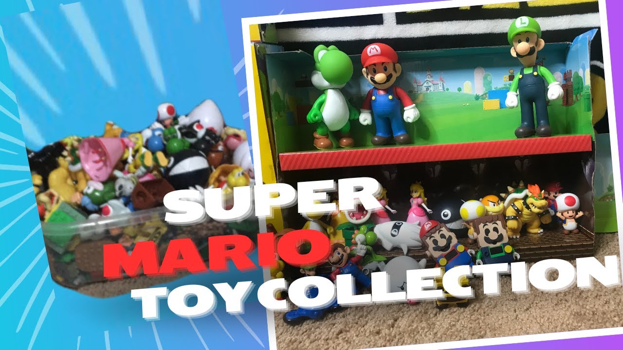 Super Mario Toy Collection - Bowser,luigi and more! - YouTube
