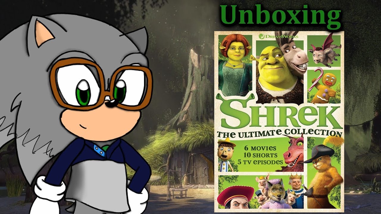 Unboxing Shrek: The Ultimate Collection (Blu-Ray) (Ages 13+) - YouTube