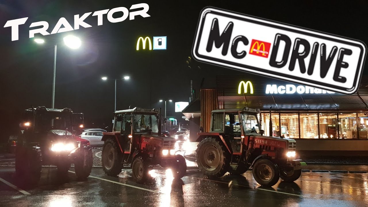 MCDRIVE mit dem TRAKTOR! | Agrarprofi - Agriculture - YouTube