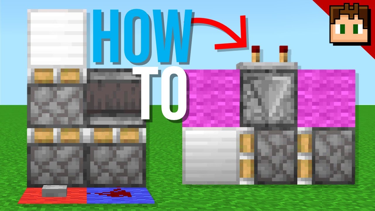 How To Build Double Piston Extenders! [Minecraft Bedrock 1.21] Tutorial ...