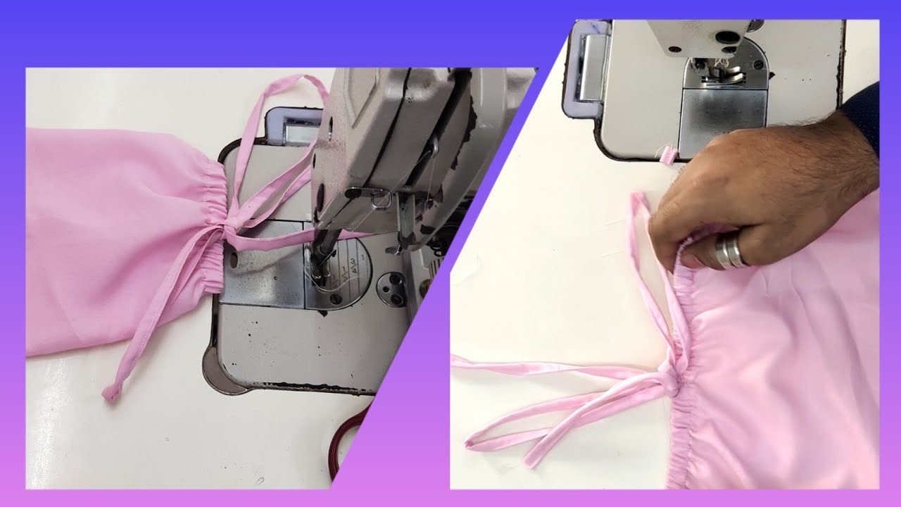 How To Amazing sleeve styles elastic sleeve kaise banaye - YouTube