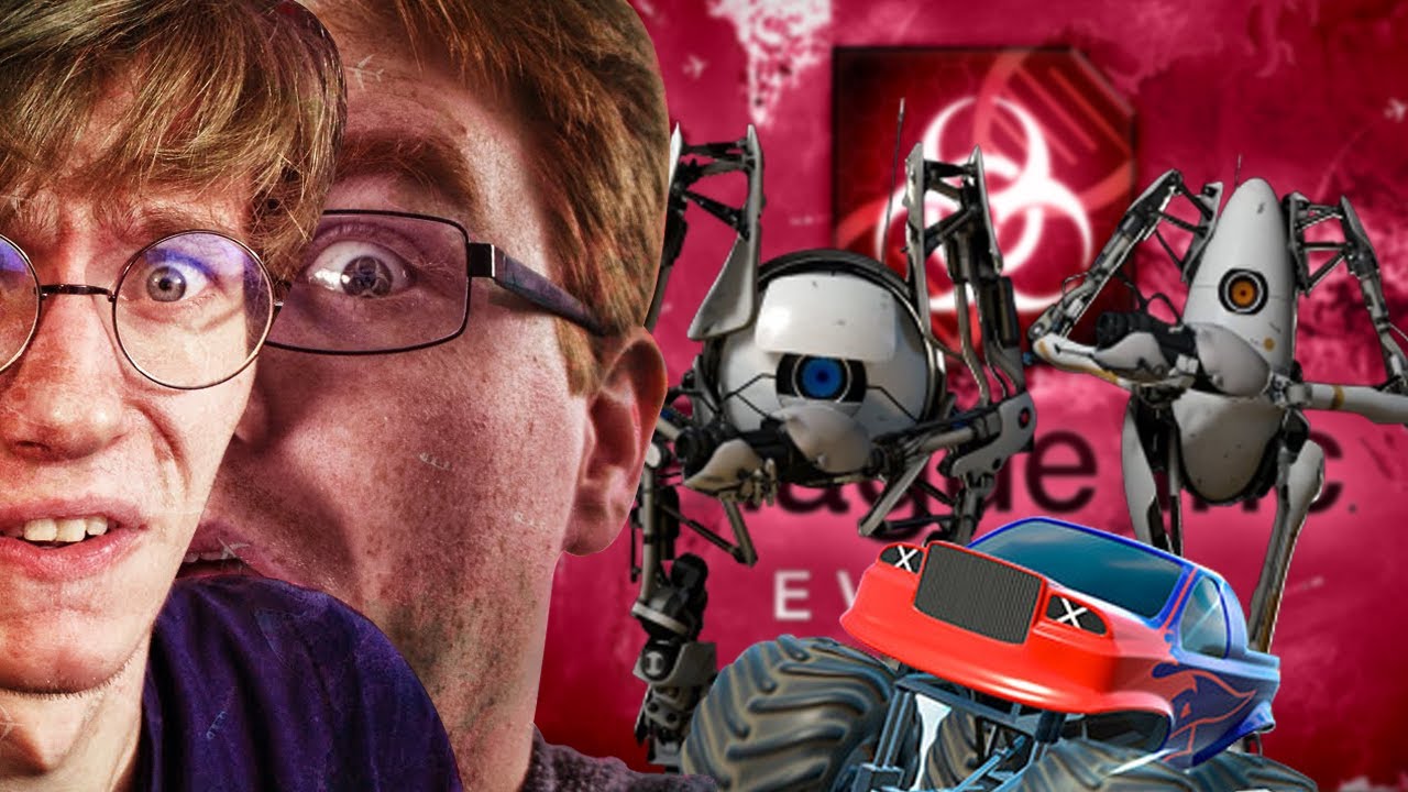Funny Moments: Eleven i Neskot - Cant Drive This, Portal 2, Plague Inc ...