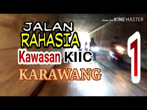 Jalan tembus Kawasan KIIC KARAWANG ramai