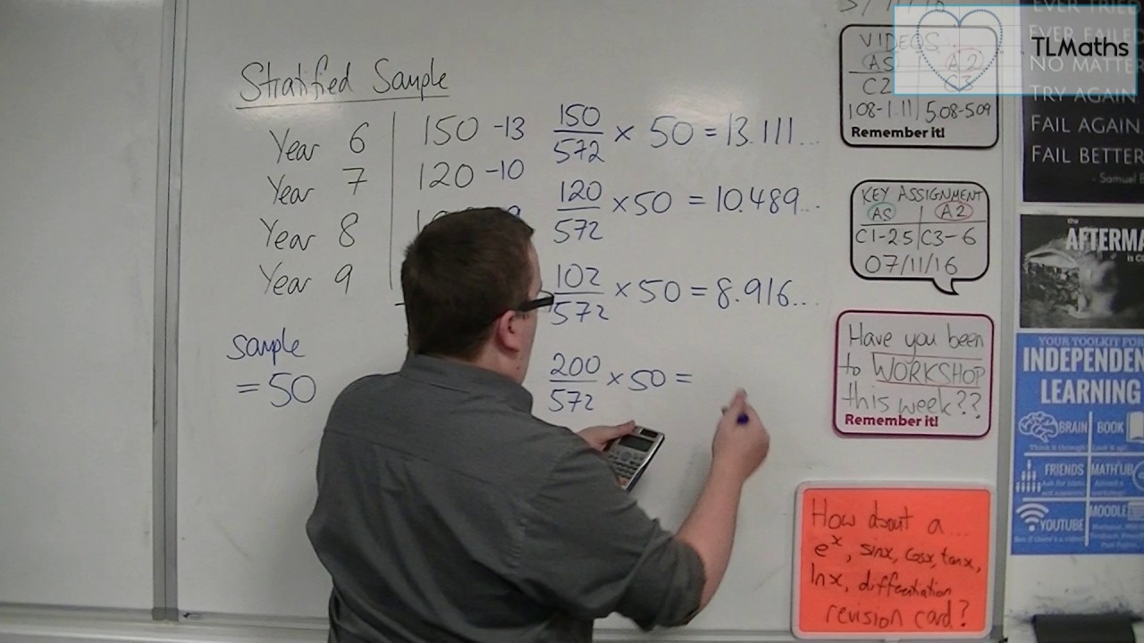 Core Maths - Stratified Sample - YouTube