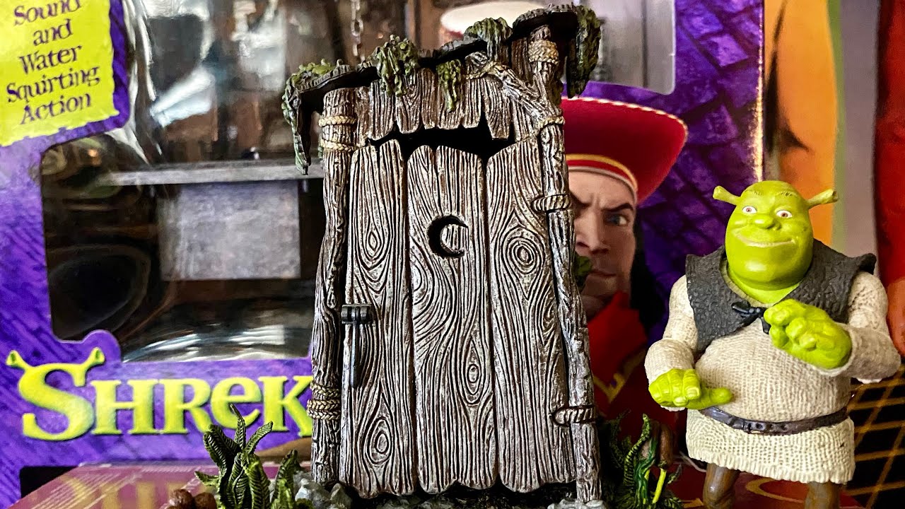 Shrek’s Outhouse! 22nd Anniversary Collection Video #2 McFarlane - YouTube