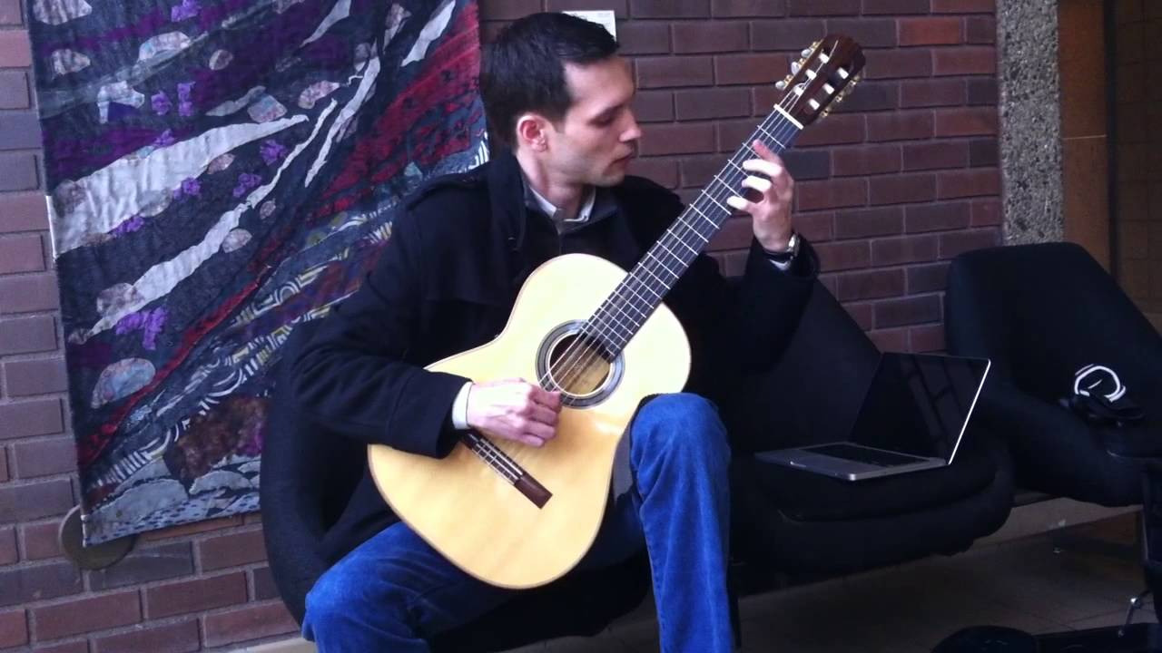Tye Austin, classical guitar, SOU, Ashland, Oregon - YouTube