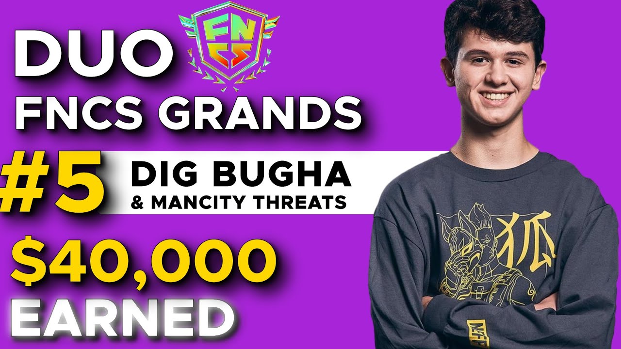 HOW BUGHA GOT 5TH IN DUO FNCS GRANDS FINALS 🏆 ( w/Threats) - YouTube