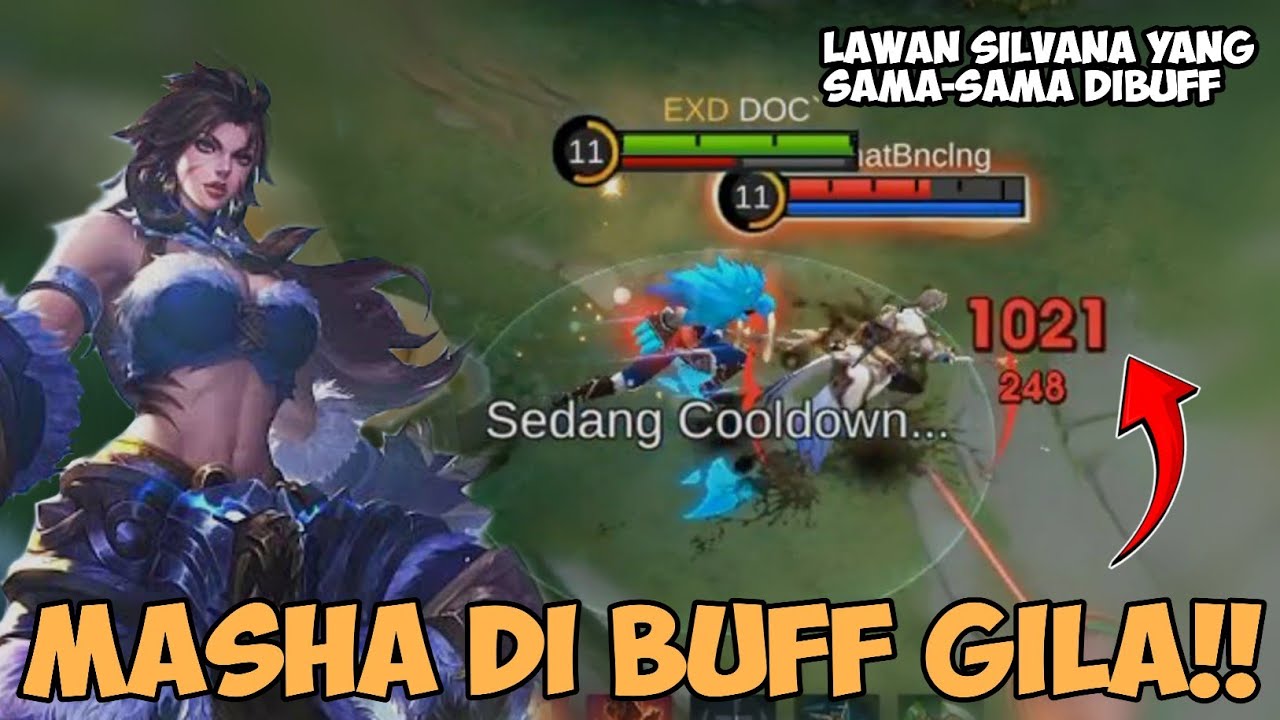 Review Masha!! Habis Di Buff Makin Gila!! - Mobile Legends Bang Bang ...