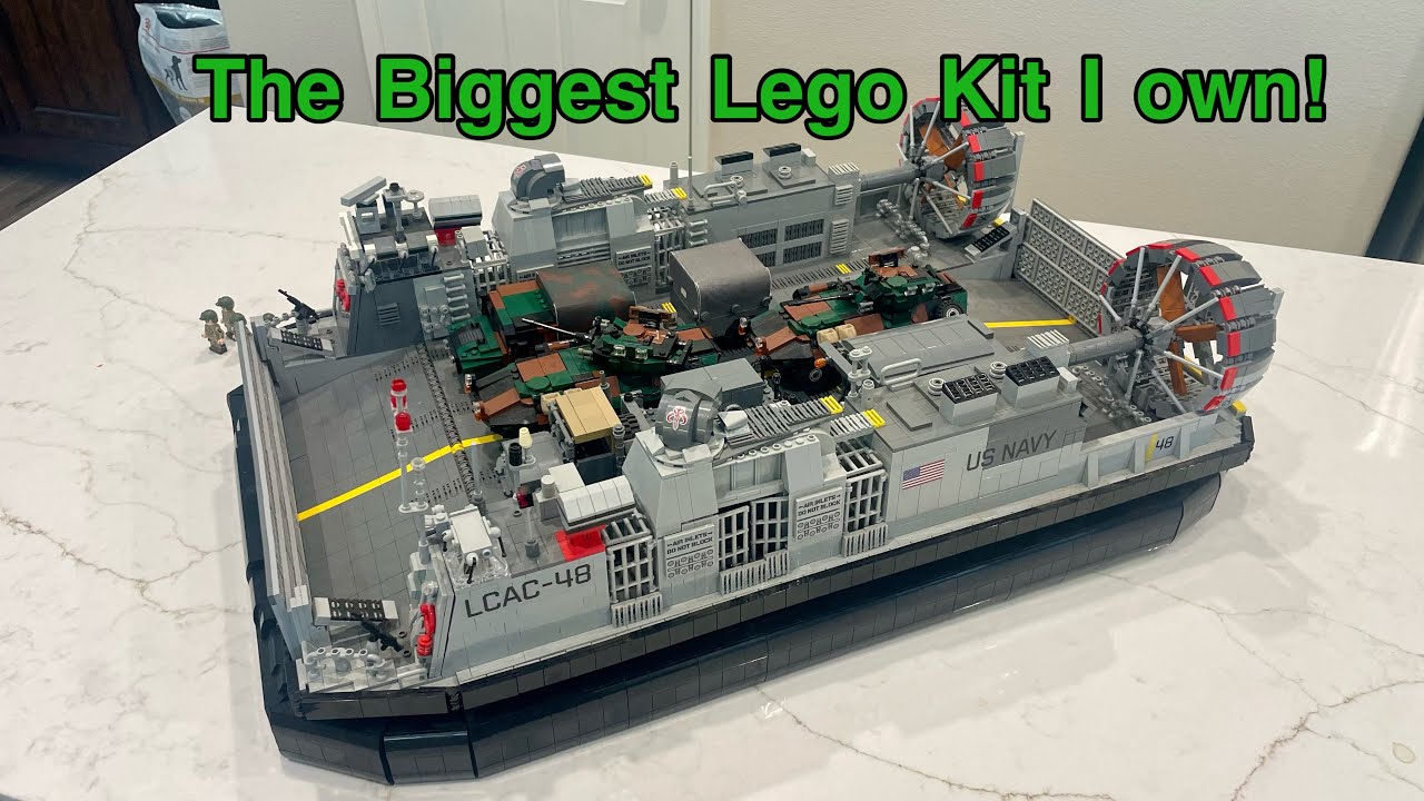 Huge Lego US Navy craft. - YouTube