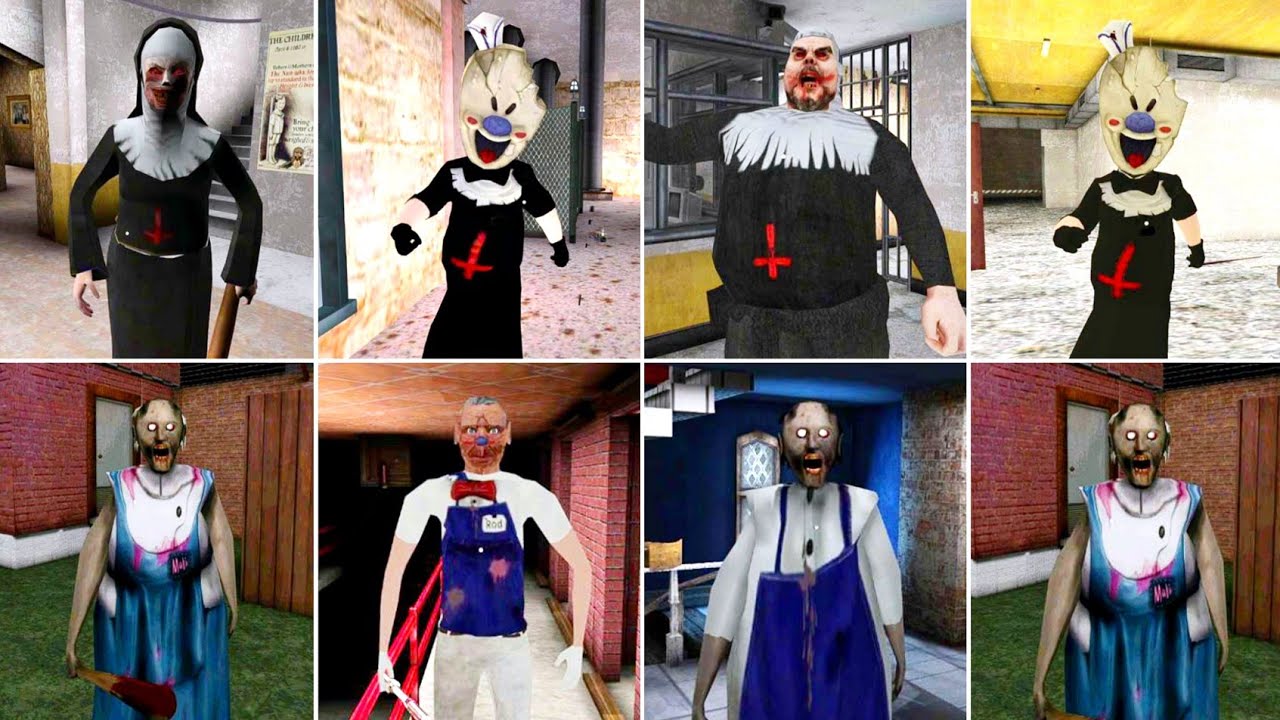 Keplerians Games In Evil Nun Mod Vs Dvloper Games In Ice Scream 6 Mod ...