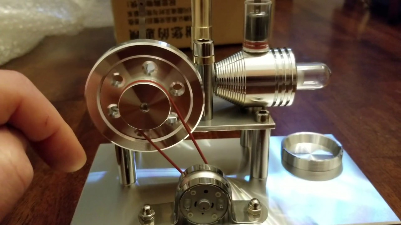 Unboxing Sunnytech SC02M Sterling Engine - YouTube