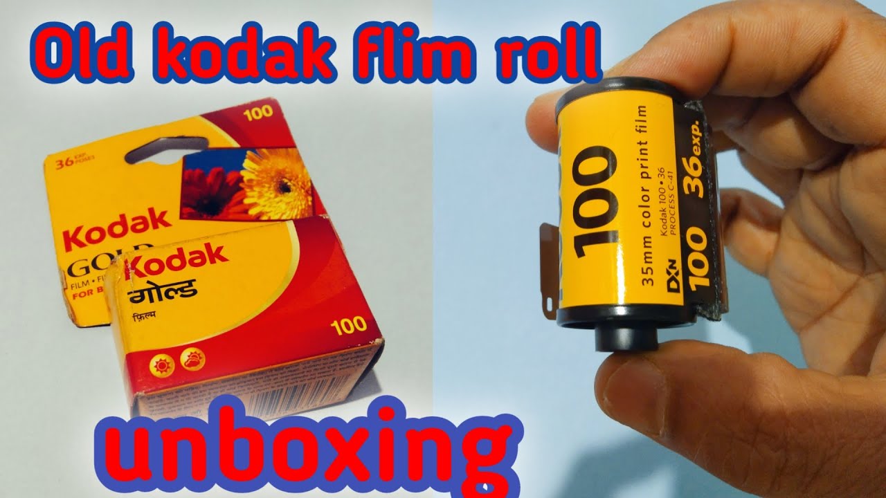Kodak flim roll unboxing video - YouTube