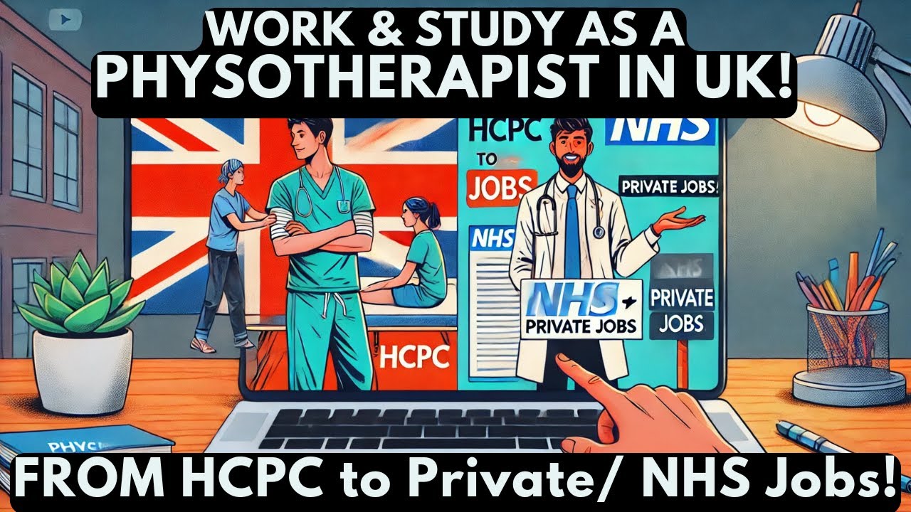 Work & Study as a Physiotherapist in UK: From HCPC to NHS/ Private Jobs ...