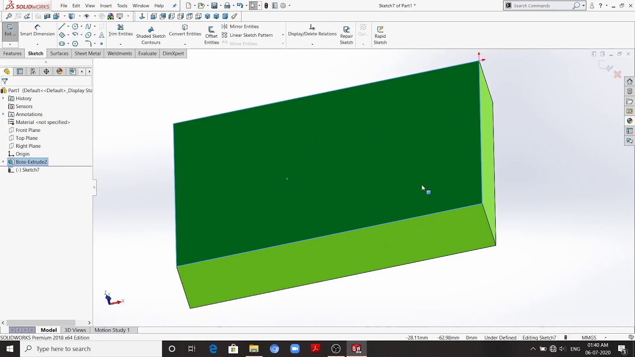 Solidworks How To Move Origin YouTube Solidworks How To Move Origin YouTube