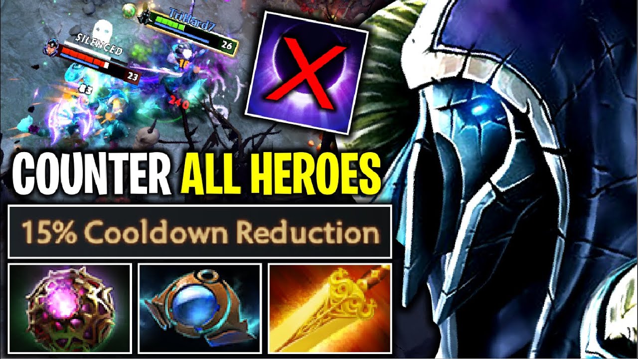 BEST PICK TO COUNTER ALL HEROES..!! -40% CD Carry Abaddon Magic Build ...
