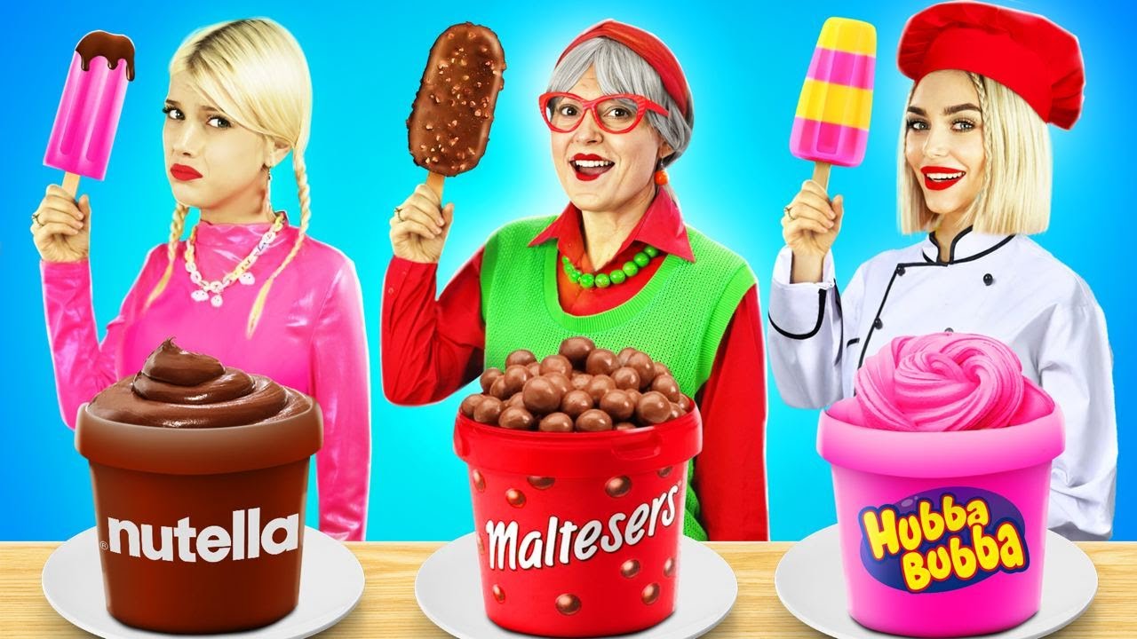 Me vs Grandma Cooking Challenge | Who Wins the Secret Kitchen Battle ...