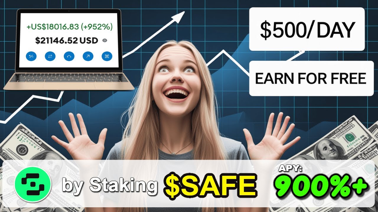 Why Staking Crypto SAFE Can Earn You $500/Day! Unbelievable Passive ...