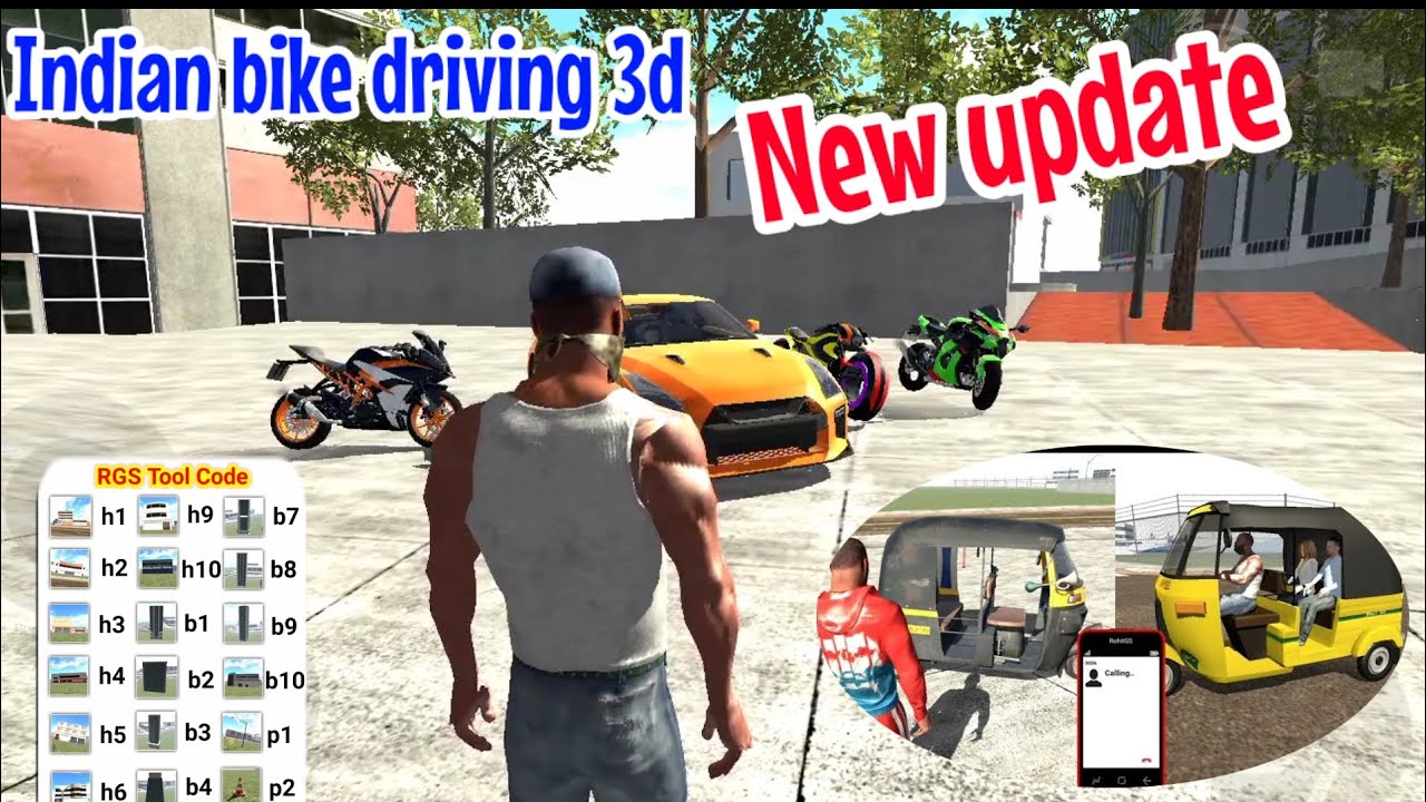 Indian Bike Driving 3d New Update | Rgs Tool Update | New Cheat Code ...
