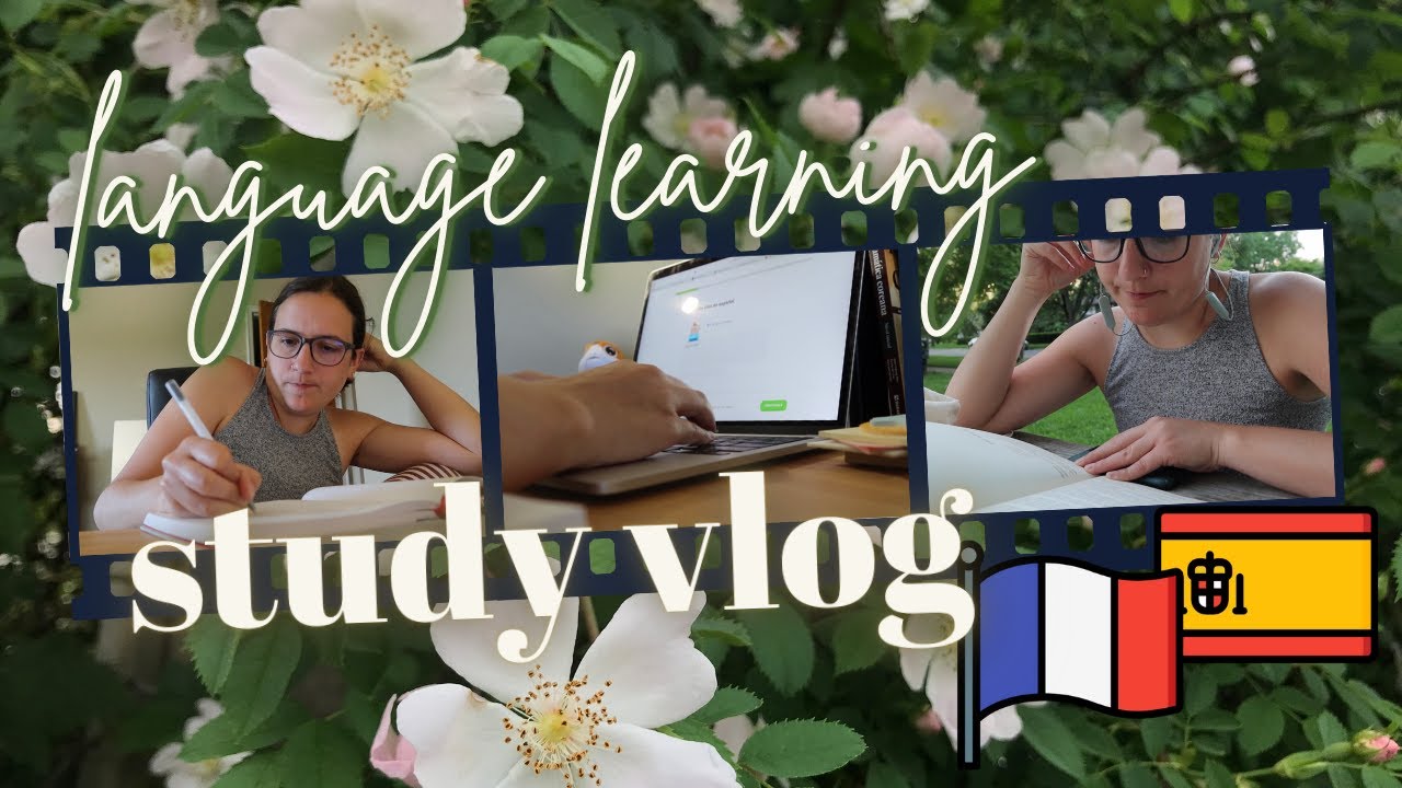 studying two languages at the same time (spanish and french) - YouTube