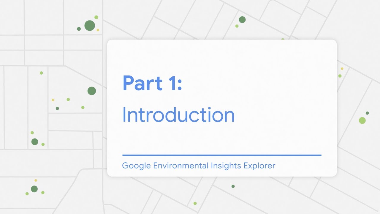 Measure, Act, Track: What is Environmental Insights Explorer? - YouTube