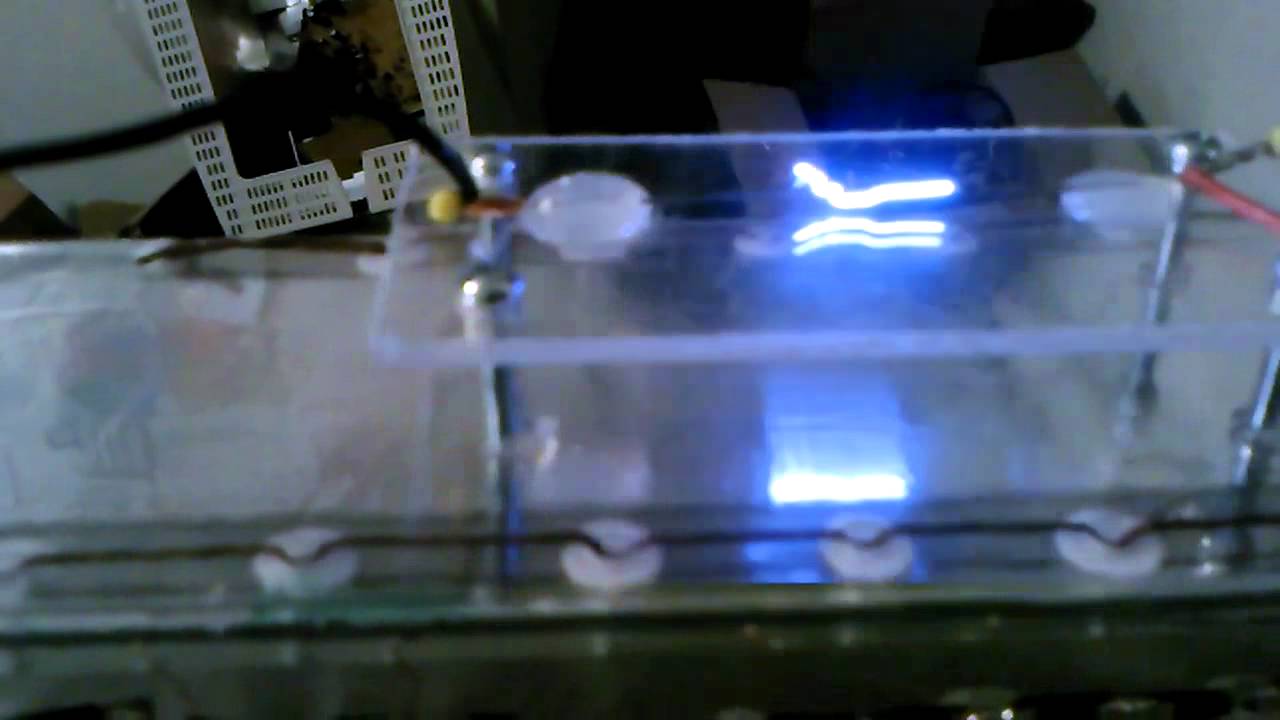 Cockcroft--Walton generator 21kV with added Polypropylene Capacitor on ...