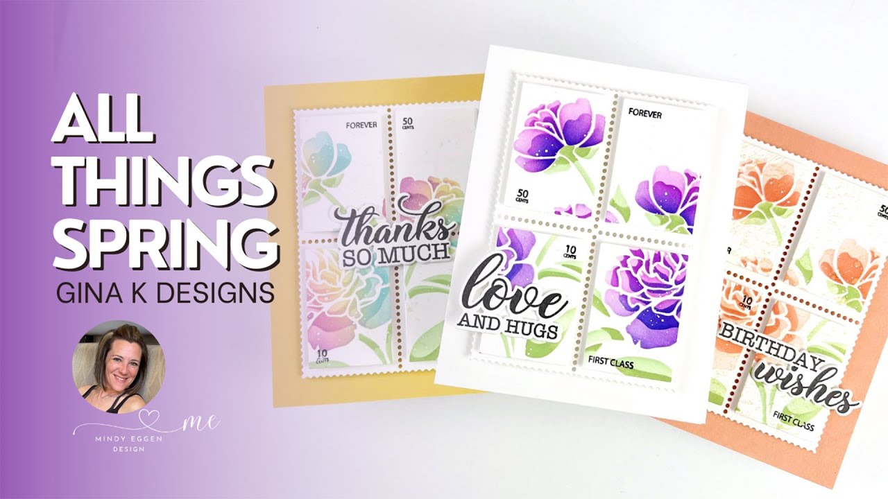 Gina K Designs All Things Spring Card Kit : Mixing New & Old!!! - YouTube