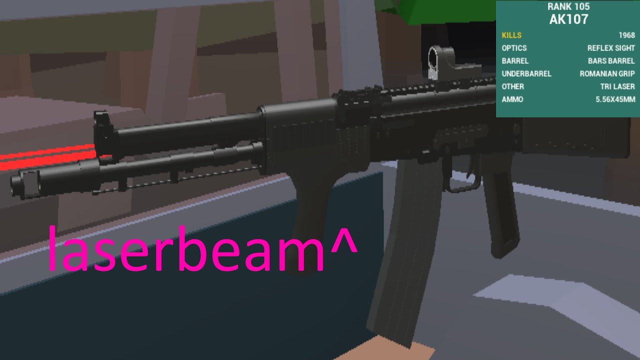 Phantom Forces:The AK105/7, a very low recoil AK! - YouTube