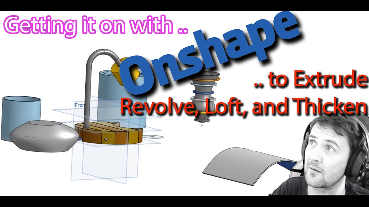 Creating solids in Onshape. - YouTube