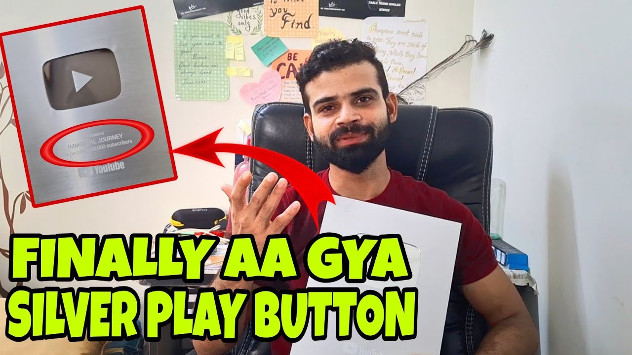 Reaching a Milestone: Silver Play Button Unboxing | Grateful for Our ...