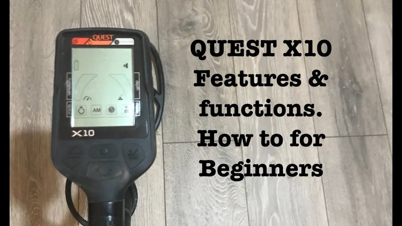 Quest X10, features and functions - YouTube